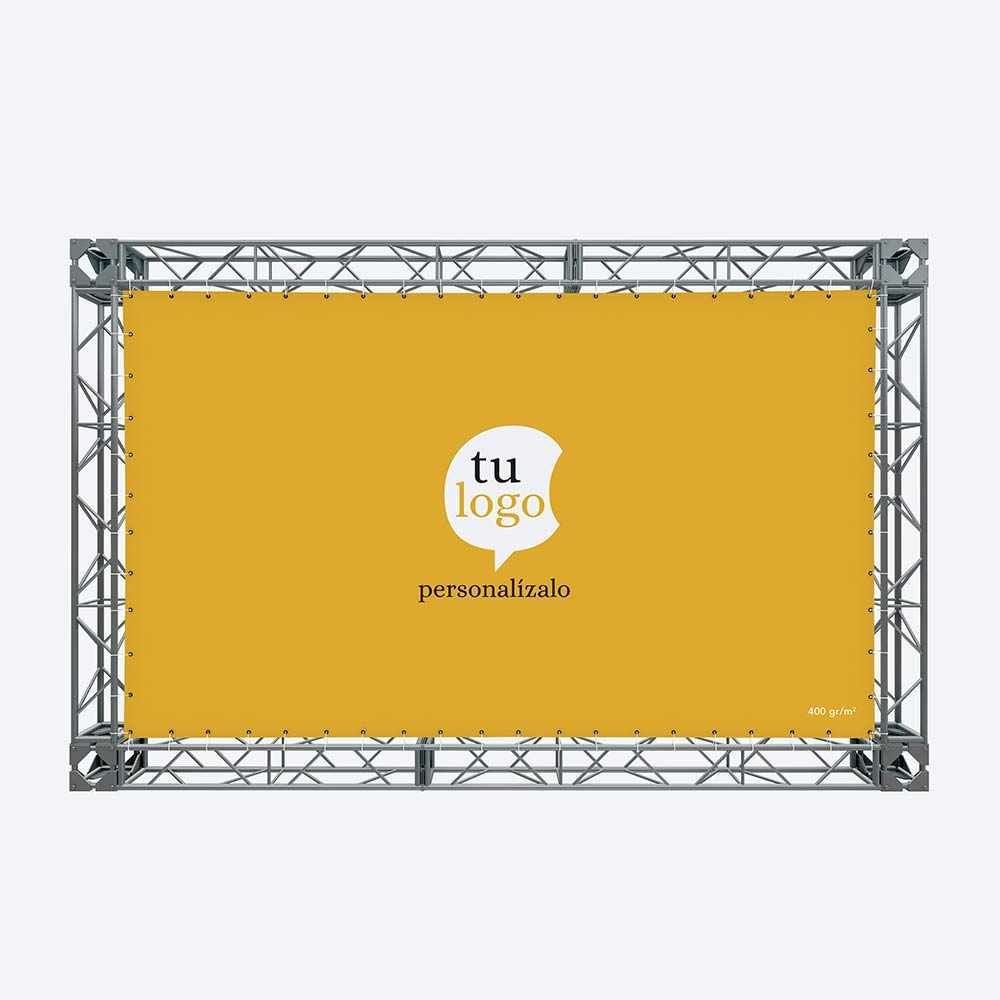 Lona PVC Frontlit 400 gr para cartelería - Venzes Comunicación
