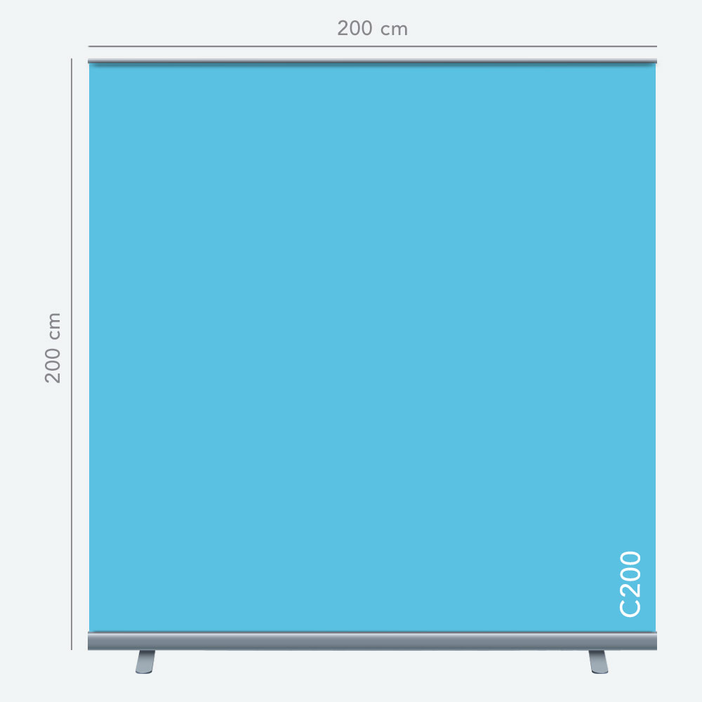 Roll Up Gigante de 2 metros x 2 metros | Venzes Comunicación